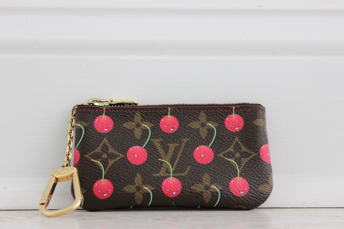 Louis Vuitton Cerises Cherry Key & Coin Holder